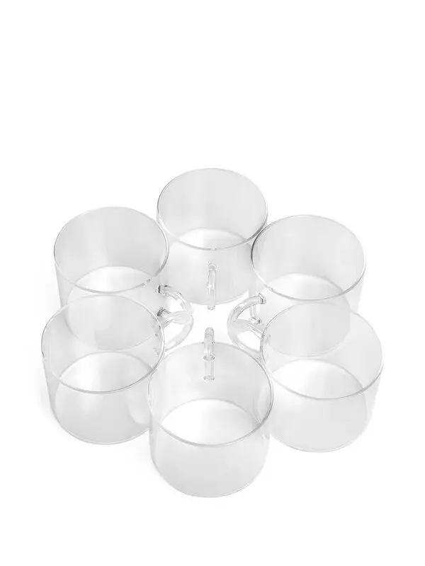 ICHENDORF MILANO Small Piuma' Teacups Set Of 6
