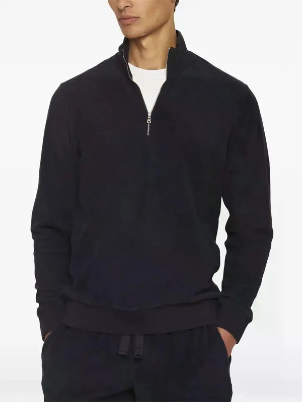 Orlebar Brown Isar Cotton Towelling Sweater