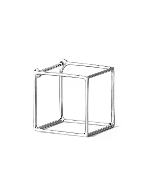 Shihara Square Earring 15 - Metallic