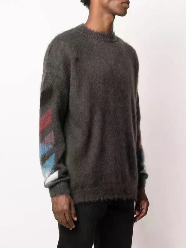 Off-White Diagonal Arrows Knitted Jumper