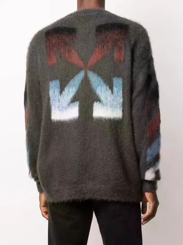 Off-White Diagonal Arrows Knitted Jumper