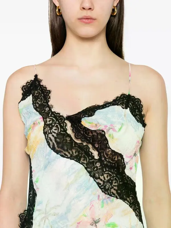 Christopher Esber Floral-print Midi Dress