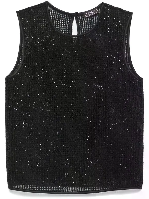Peserico Open-knit Top