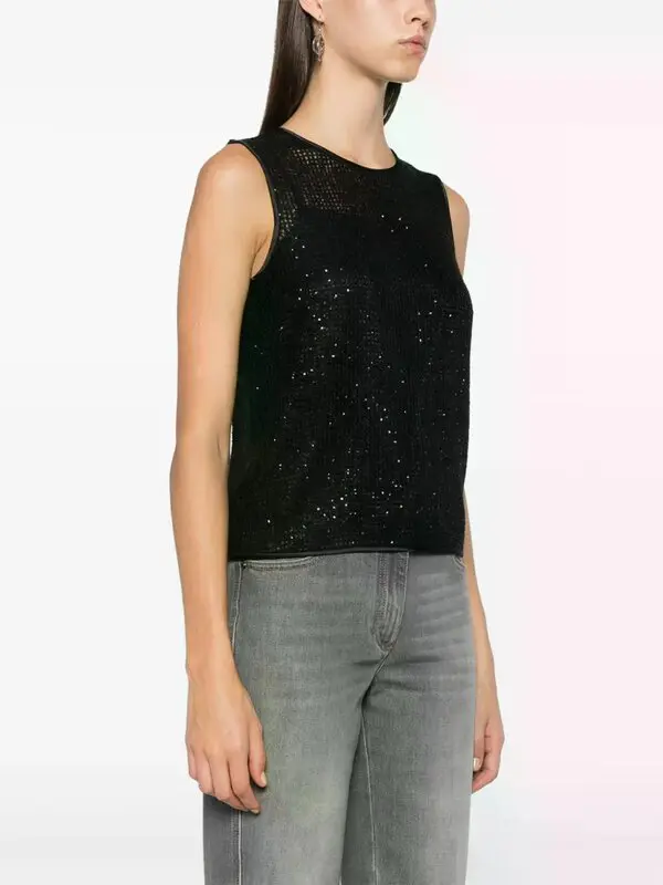 Peserico Open-knit Top