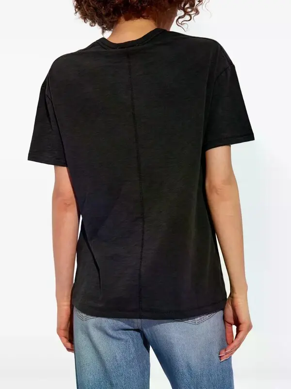 Rag & Bone Mini Slub Crew-neck T-shirt - Black