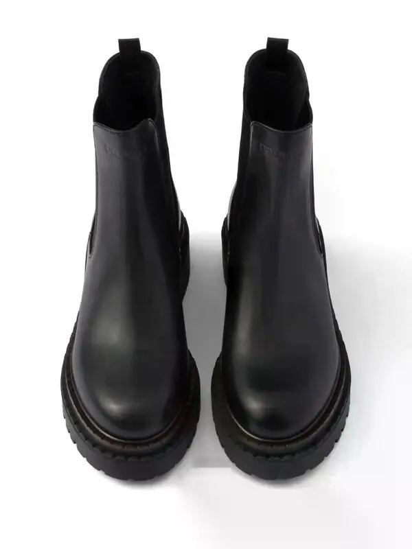 Prada Leather Chelsea Boots