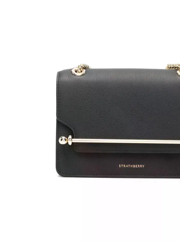 Strathberry Mini East/west Crossbody Bag - Black