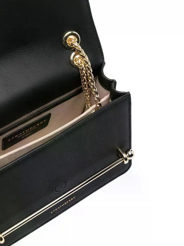 Strathberry Mini East/west Crossbody Bag - Black