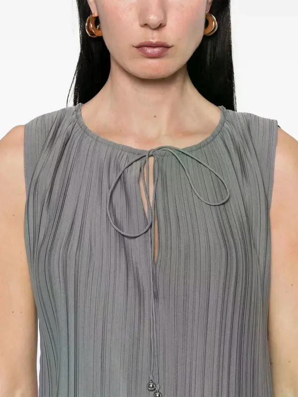 LANVIN Plissé-effect Blouse