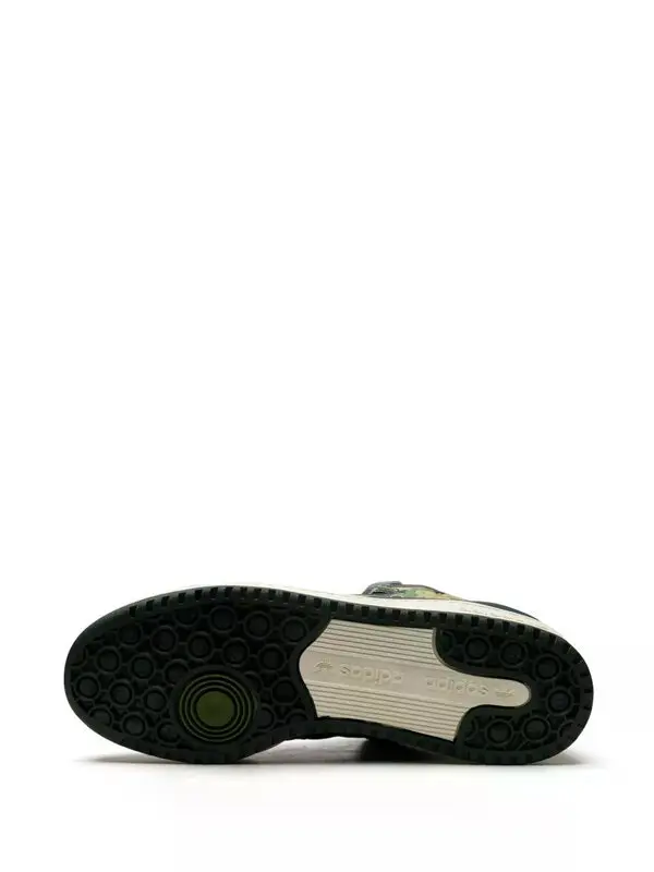 Adidas X Bape Forum 84 Low 30th Anniversary Camo Sneakers