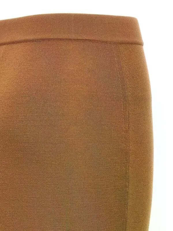 Saint Laurent Mila Pencil Midi Skirt
