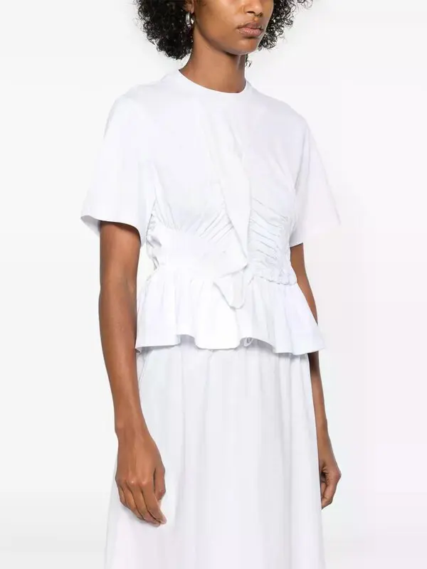 Cecilie Bahnsen Ace T-shirt - White