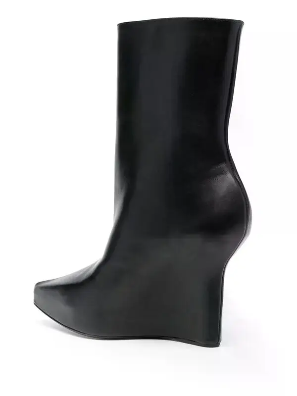 Givenchy 120mm Padlock Wedge Boots