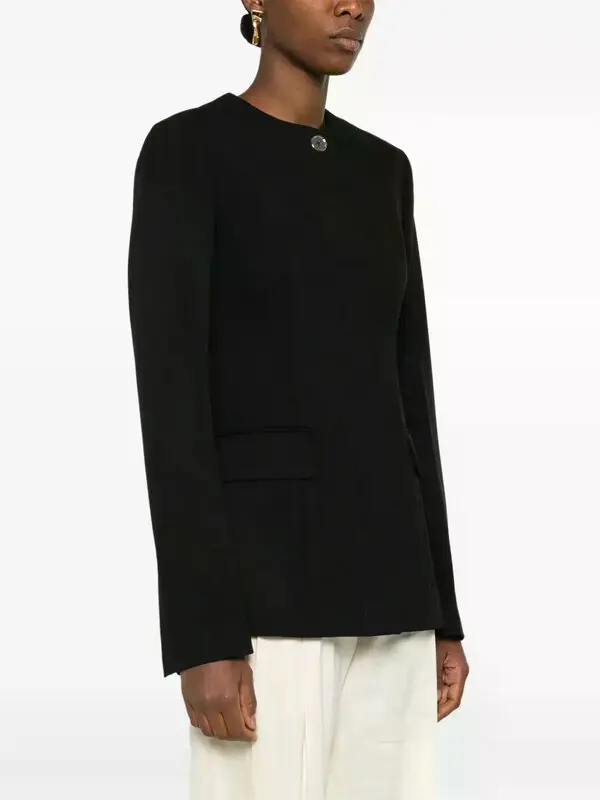 TOTEME Collarless Cinched Jacket