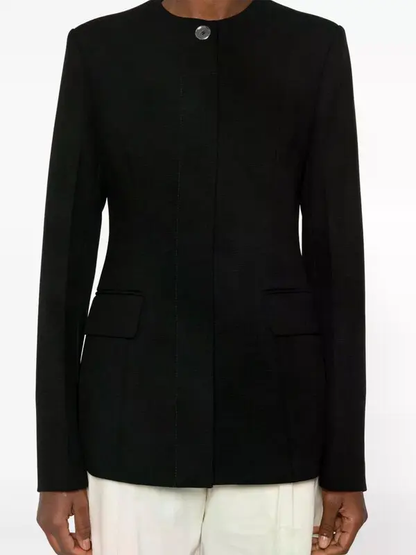 TOTEME Collarless Cinched Jacket