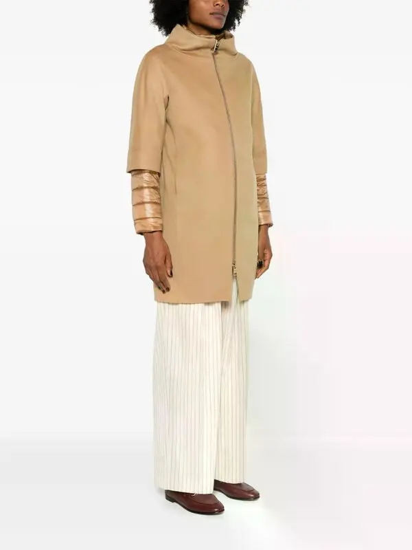 Herno Detachable Panels Virgin Wool Coat