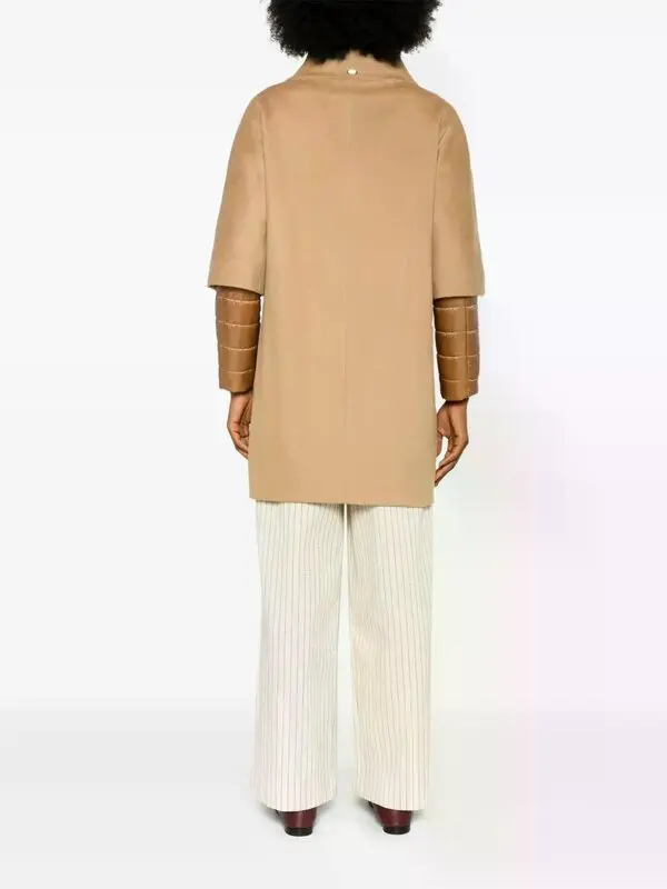 Herno Detachable Panels Virgin Wool Coat