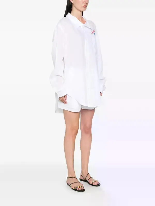 Dsquared2 Logo-embroidered Shirt
