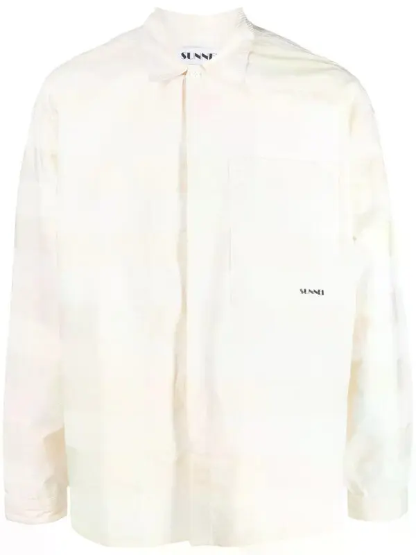 Sunnei Stripe-pattern Cotton Shirt