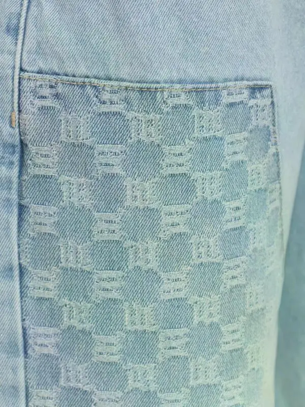 MISBHV Monogram-pattern Jeans