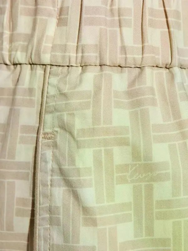 Kenzo Pattern Jacquard Trousers
