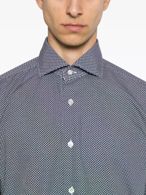 BARBA NAPOLI Graphic-print Shirt
