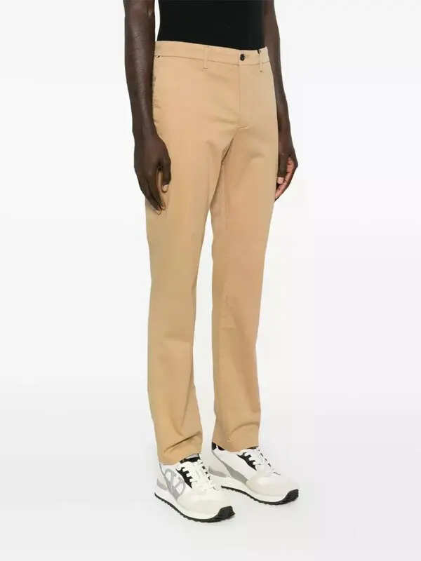 Tommy Hilfiger Cotton-blend Chino Trousers - Neutrals