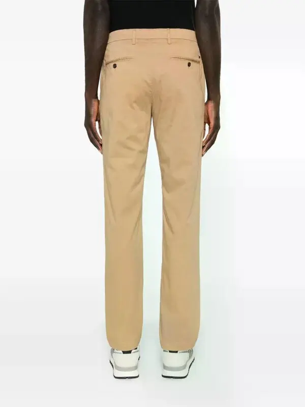 Tommy Hilfiger Cotton-blend Chino Trousers - Neutrals