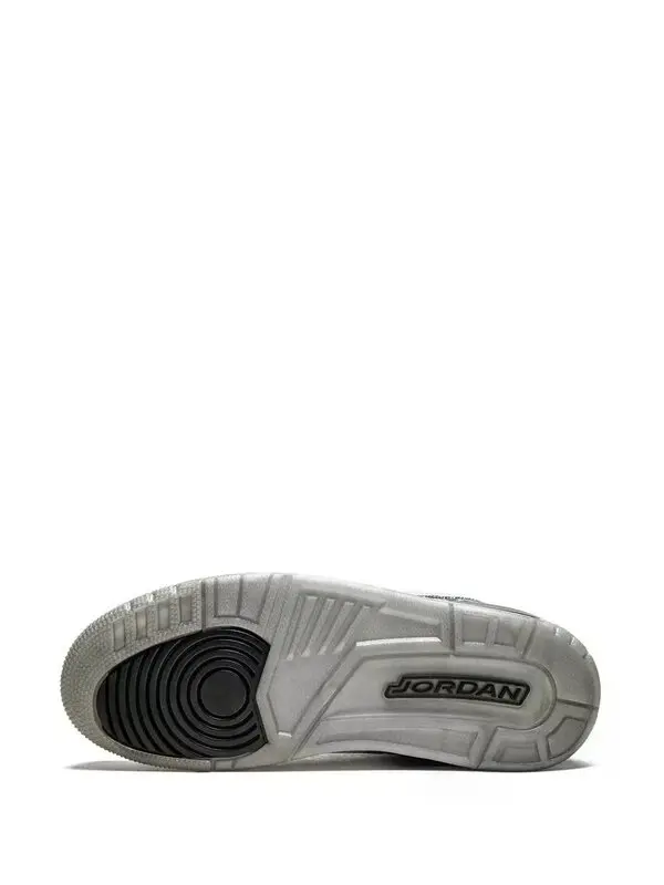 JORDAN Air 3 Retro Wolf /metallic Silver-black-white Sneakers - Grey