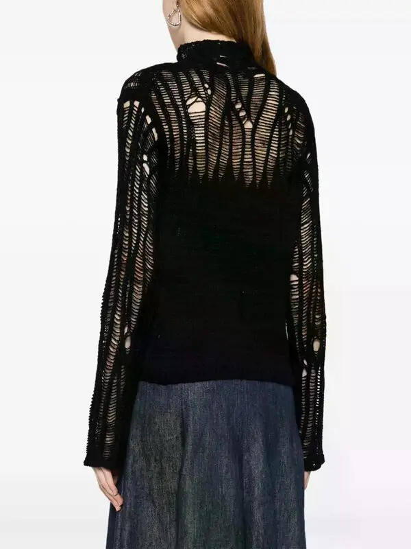 Chloé Gradient-effect Mock-neck Jumper