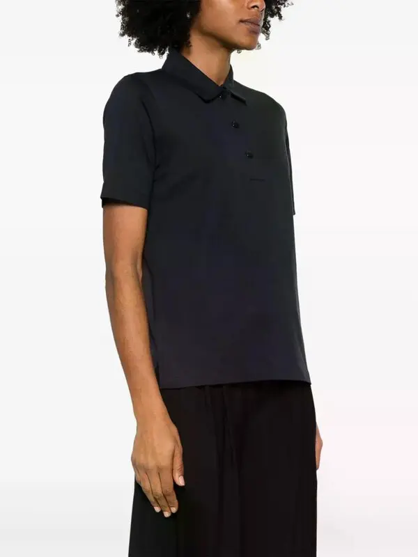 Moncler Logo-patch Polo Shirt