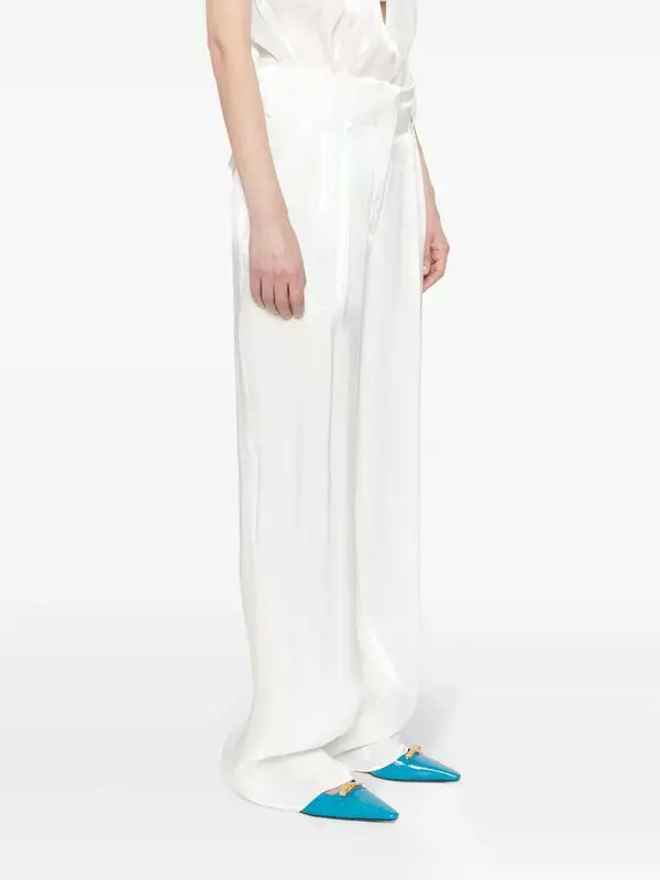 GENNY Pleated Palazzo Pants