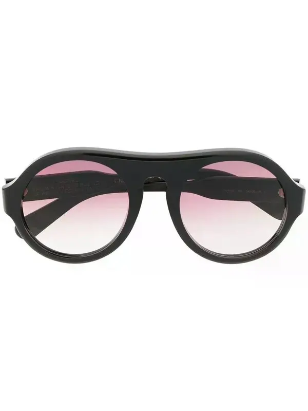 Chloé Pilot-frame Gradient-lens Sunglasses