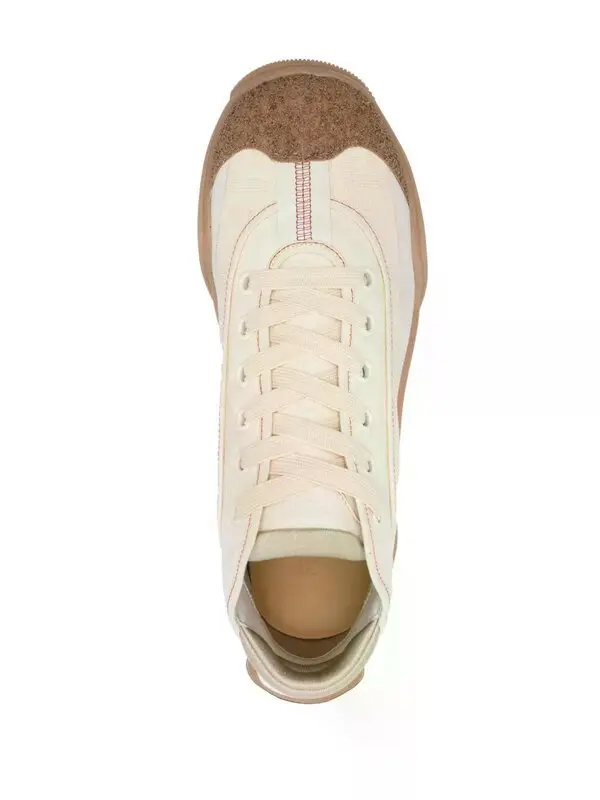 Fendi Lab Panelled Sneakers