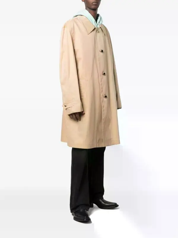 COOL T.M Single-breasted Cotton Coat
