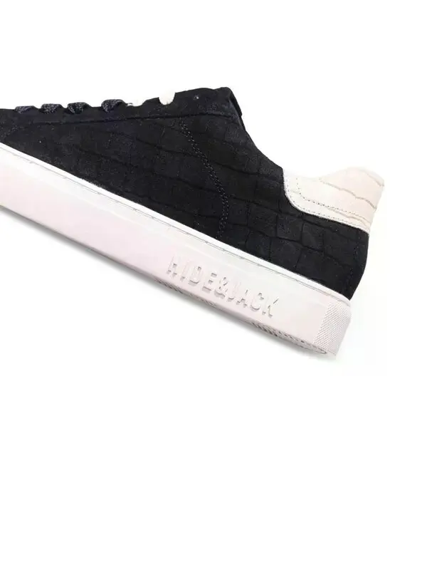 HIDE&JACK Essence Quilted Low-top Sneakers - Black