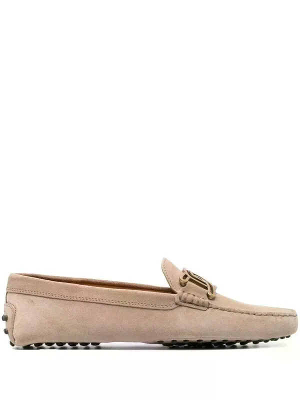 TOD'S Kate Gommino Suede Loafers
