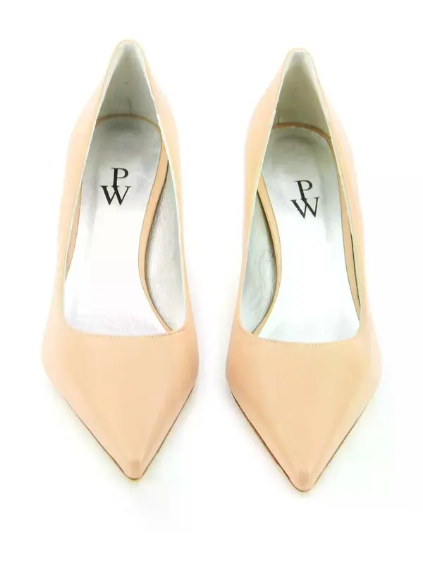 PAUL WARMER Kate Pointed-toe Kitten Heel Pumps