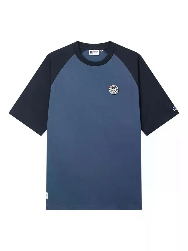 CHOCOOLATE Logo Patch T-shirt - Blue