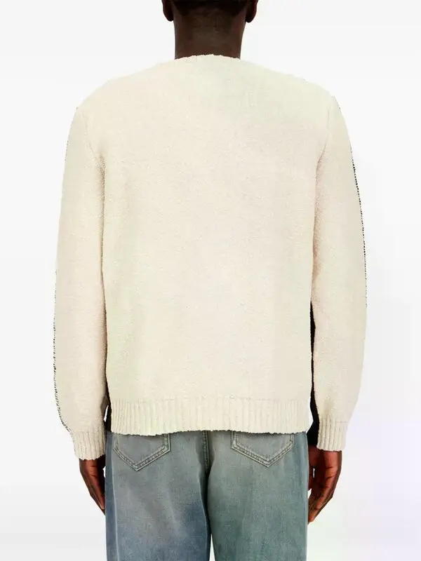 MAISON MARGIELA Knitted Jumper With Numbers Motif