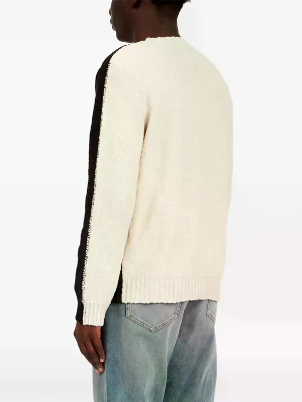 MAISON MARGIELA Knitted Jumper With Numbers Motif