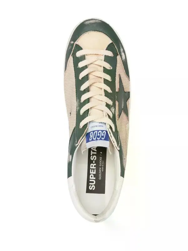 GOLDEN GOOSE Super-star Panelled Sneakers - Neutrals