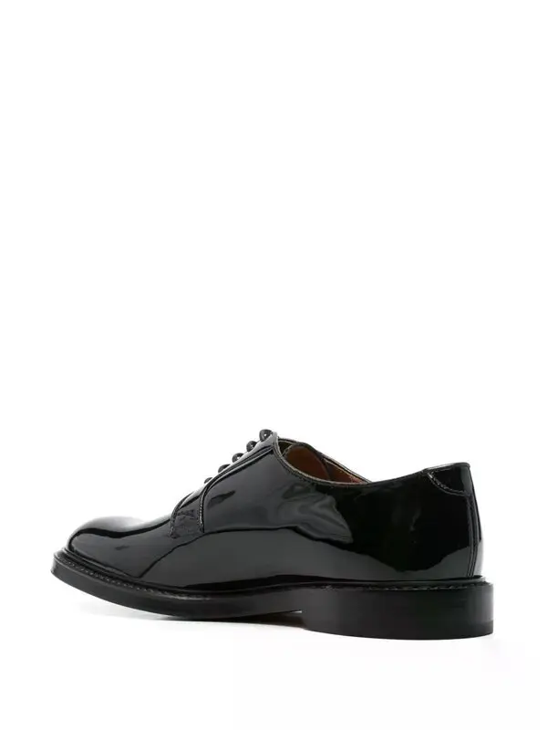 DOUCAL'S Patent Leather Derby Shoes