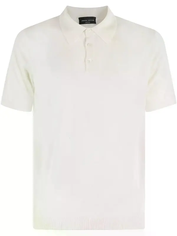 ROBERTO COLLINA Cotton Polo Shirt