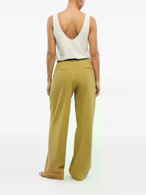 Another Tomorrow Pleat-detailing Trousers