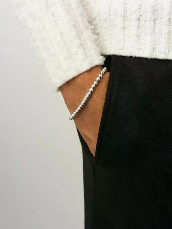 Le Gramme Le 25 Beaded Bracelet