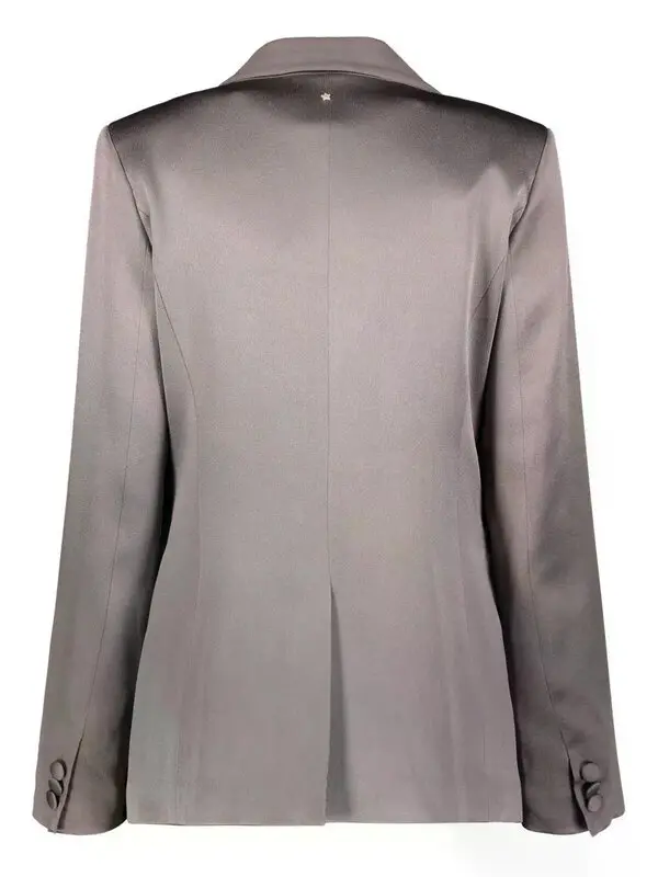 Lorena Antoniazzi Satin Double-breasted Blazer
