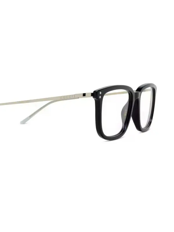 Gucci Gg1709o Square-frame Glasses - Black
