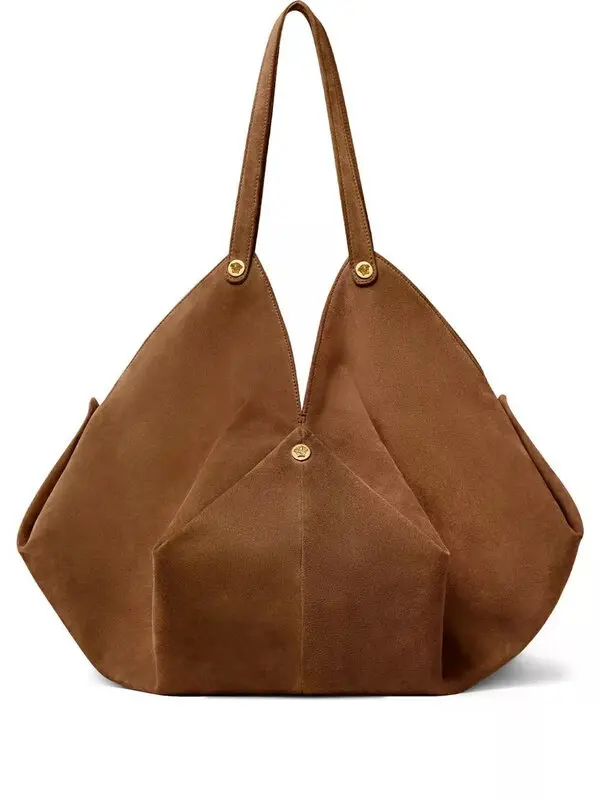 Versace Large Protea Shoulder Bag - Brown