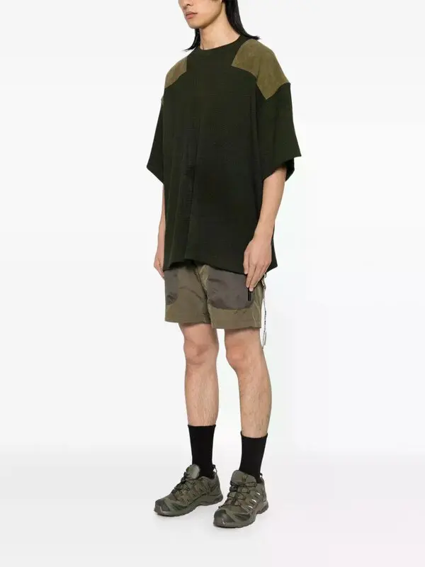 MASTERMIND WORLD Waffle T-shirt - Green